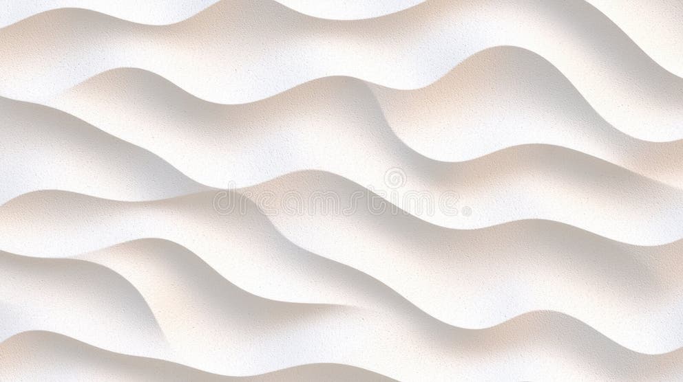 A Textured White Surface with a Repeating Wave Pattern. Stock Image ...