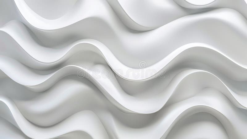 A Textured White Wall with a Wavy Pattern Stock Illustration ...