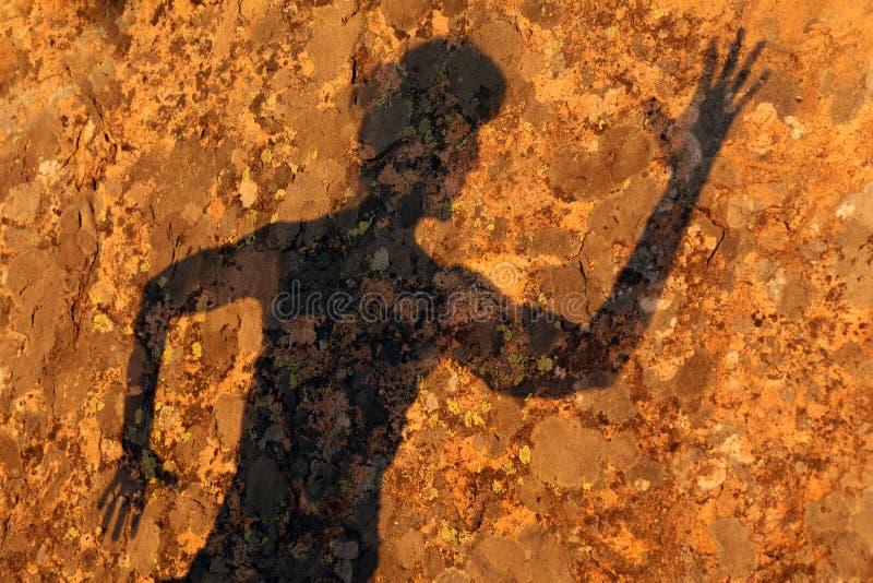 Textured woman shadow stock photo. Image of background - 26574106