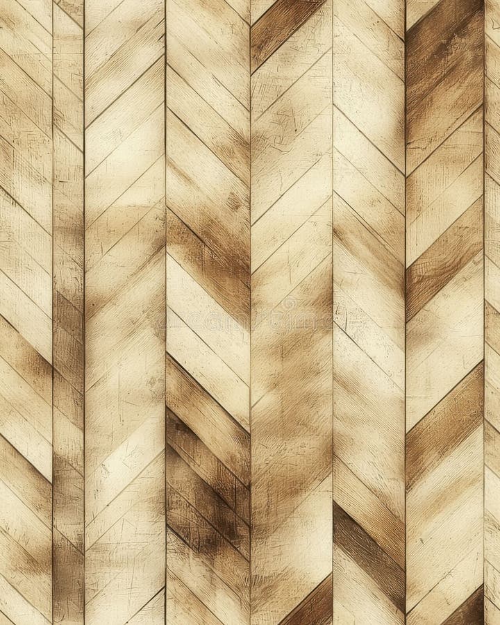 Textured Wood Pattern with Herringbone Design in Warm Beige Tones Stock ...