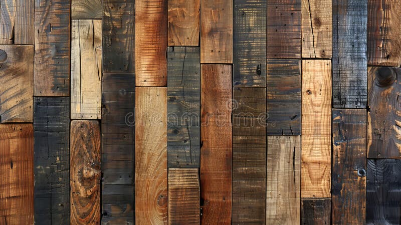 Textured Wooden Planks Arranged in a Rustic Pattern on a Wall Backdrop ...