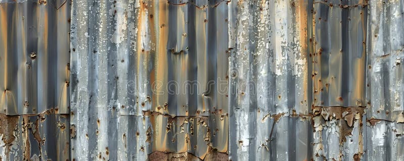 A Textured Zinc Background with Weathered, Patina Effects, Adding Depth ...