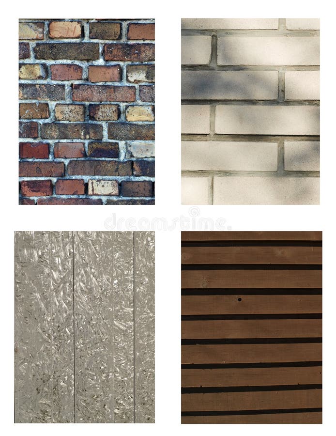 Textures - Brick Metal Wood Stock Image - Image of architecture, wall ...
