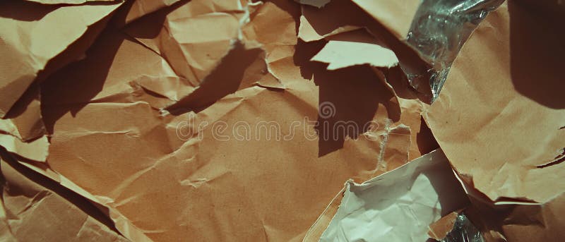 Texture Exploration with Kraft Paper and Mixed Materials in Natural ...