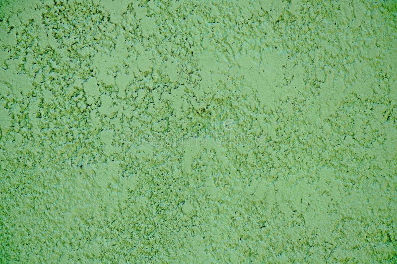 Plaster Wall Texture with Interesting Pattern in Green Color Stock ...