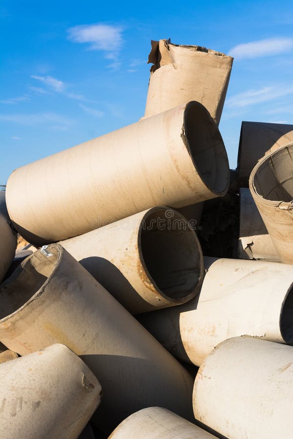 Textures of Discarded Paper Stock Photo - Image of environment, circle ...