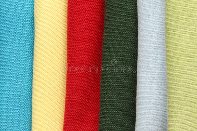 Colored fabric texture. stock image. Image of wool, orange - 207443297