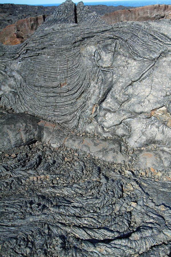 Textures of lava in Hawaii stock image. Image of outdoor - 37978295