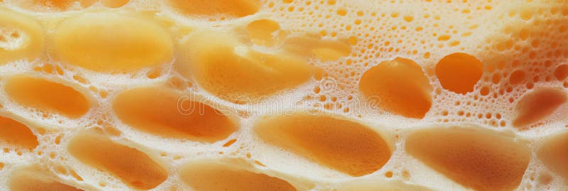 Textures of Pale Yellow Cone Wafer with Delicate Squares Creating a ...