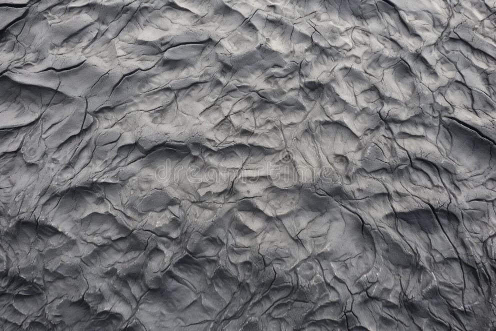 Textures in a Patch of Volcanic Ash Stock Image - Image of grey, earth ...