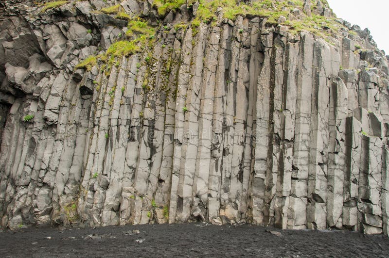 Textures and Patterns in the Beautiful Landscape of Iceland Stock Photo ...