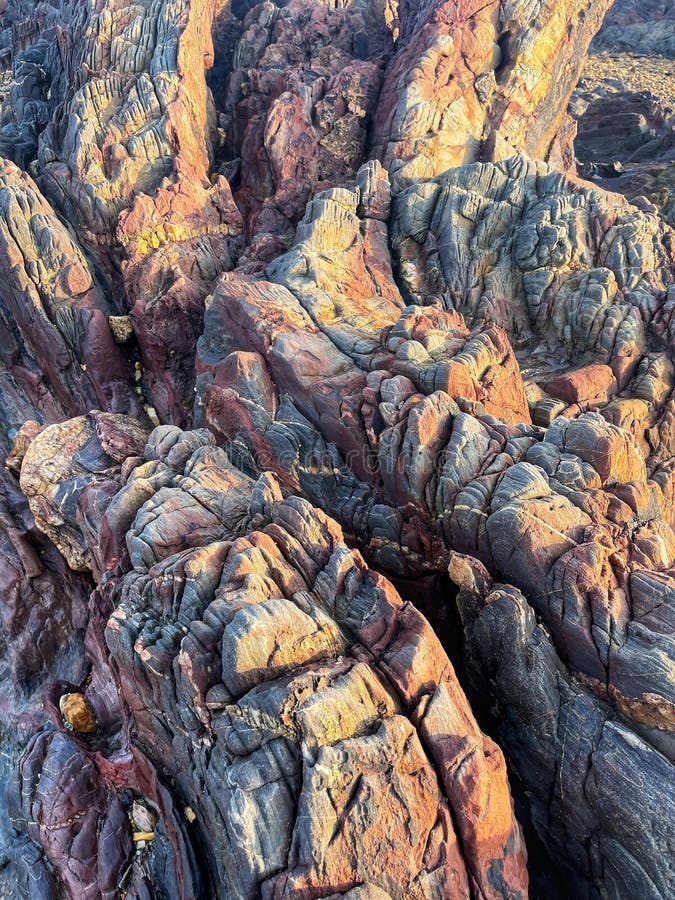 Natural broken rocks stock photo. Image of abstract - 307897658