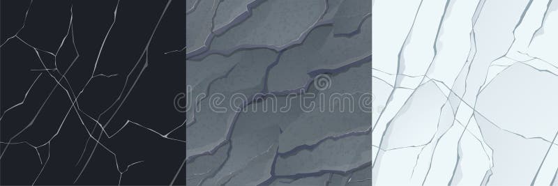 Textures of Stone Ground and Marble Wall Stock Vector - Illustration of ...