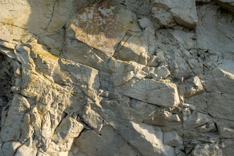Textures of Time: Cliffside Geology Stock Image - Image of landscape ...