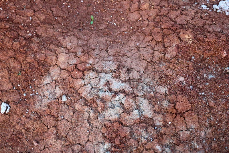 Textures of Various Clay Layers Underground in Clay Quarry after ...