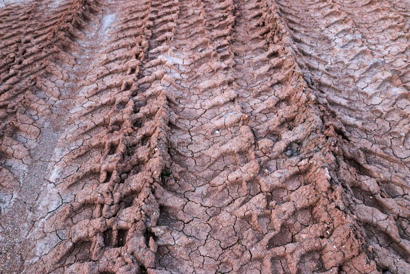 Textures of Various Clay Layers Underground in Clay Quarry after ...