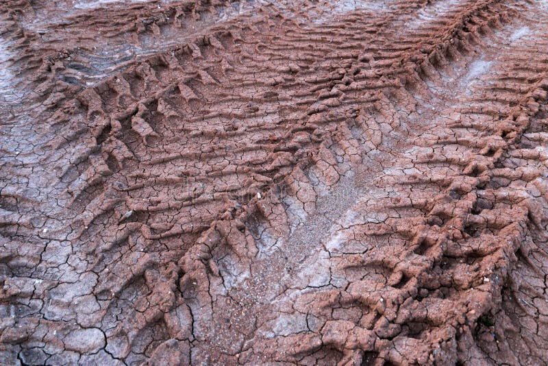 Textures of Various Clay Layers Underground in Clay Quarry after ...