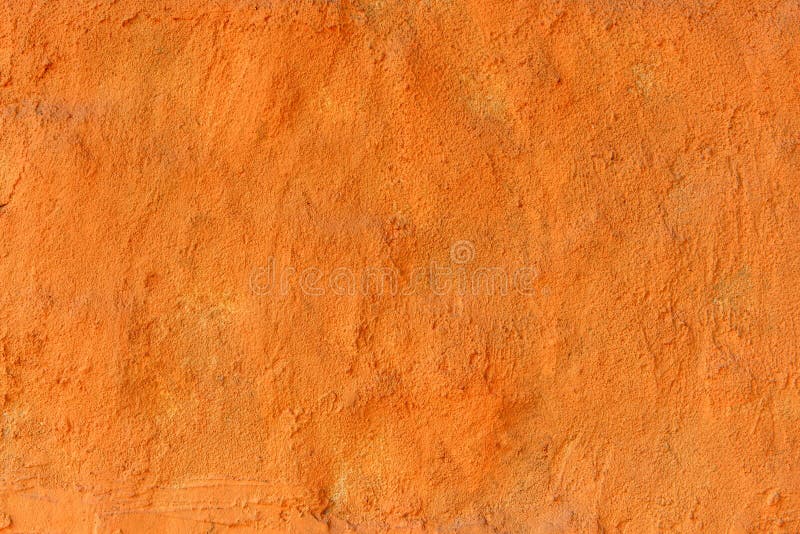 Textures and Wall of Orange Clay Background Stock Image - Image of ...