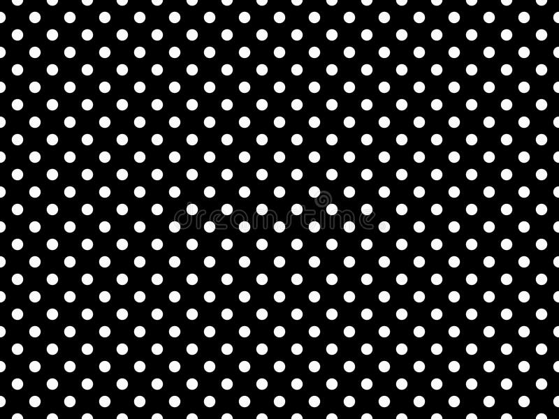 Texturised White Color Polka Dots Over Background Stock Illustration ...