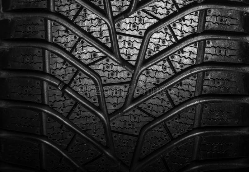 Textuur Van Het Loopvlak Van De Autoband Stock Foto - Image of ...