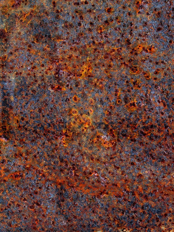 Textuur Van Het Roest De Oude Metaal Stock Foto - Image of barst ...