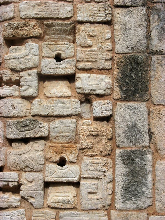 Texure De Piedra Cuadrado Maya Imagen de archivo - Imagen de ladrillo ...