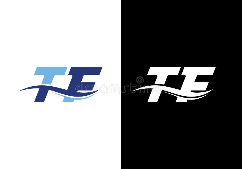 TF Letter Logo Design. Creative T F Letters Icon Vector Stock Vector ...