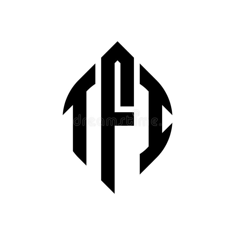 TFI Circle Letter Logo Design with Circle and Ellipse Shape. TFI ...