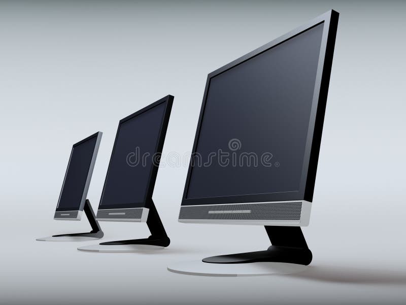 Tft display stock photo. Image of monitor, corporate, communication ...