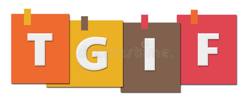 Tgif Stock Illustrations – 1,880 Tgif Stock Illustrations, Vectors ...