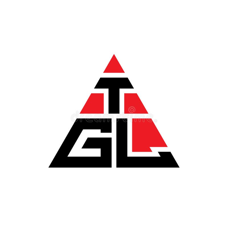 TGL Triangle Letter Logo Design with Triangle Shape. TGL Triangle Logo ...