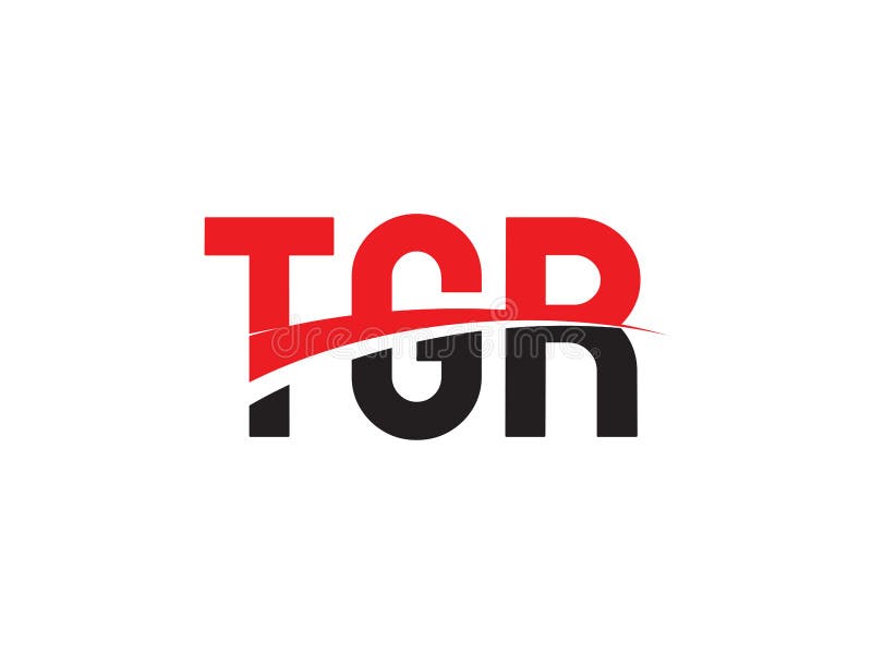 TGR Letter Initial Logo Design Vector Illustration Stock Vector ...