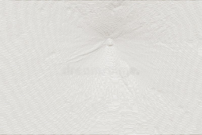 Mount Fuji Topography Map Contour Vector Isolated on White Background ...