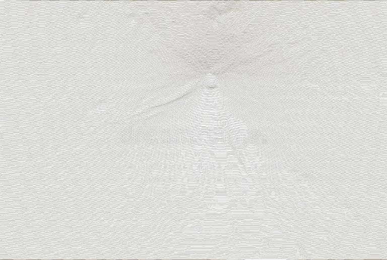 Mount Fuji Topography Map Contour Vector Isolated on White Background ...