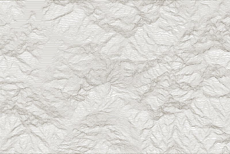 East Nusa Tenggara Topography Map Contour Vector Isolated on White ...