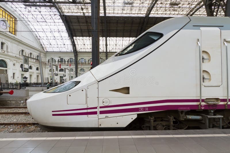 TGV. high speed train stock image. Image of infrastructure - 22420211