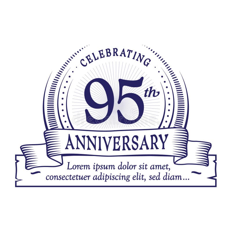 Happy 95th Birthday Stock Illustrations – 1,214 Happy 95th Birthday ...