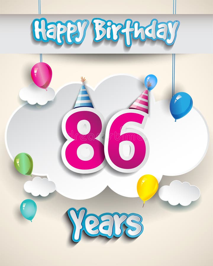 86th Anniversary Stock Illustrations – 400 86th Anniversary Stock ...