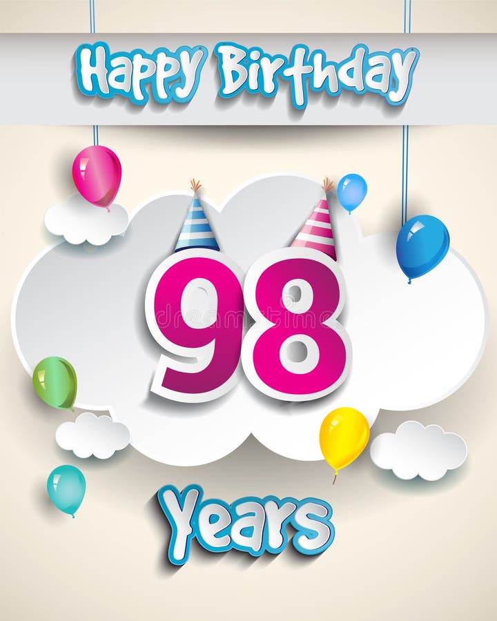 98th Birthday Stock Illustrations – 270 98th Birthday Stock ...