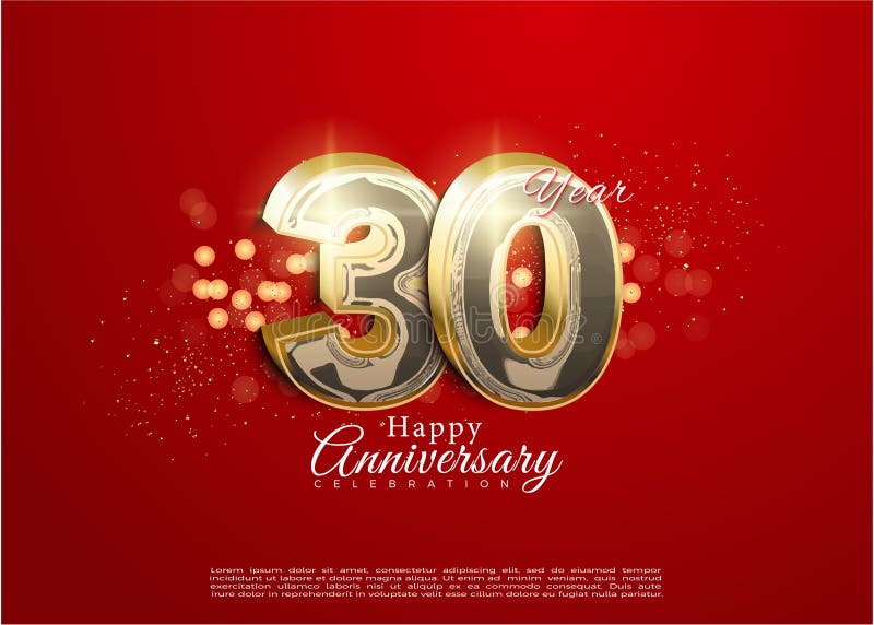 30th Anniversary 3d Stock Illustrations – 272 30th Anniversary 3d Stock Illustrations, Vectors ...