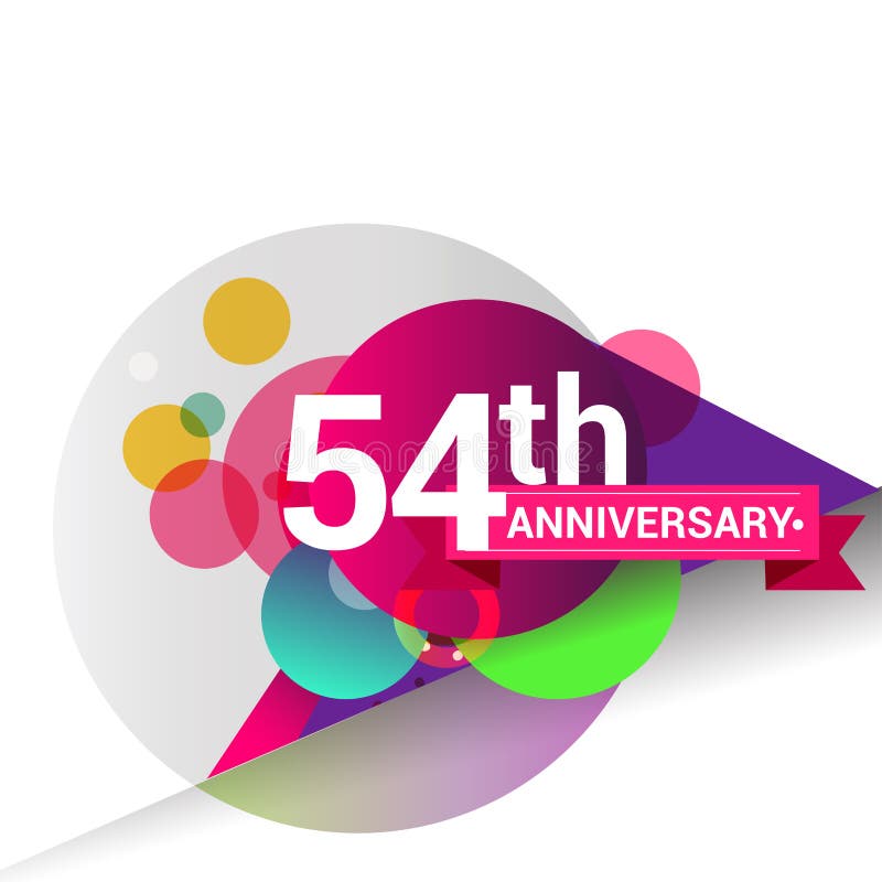 Celebration 54th Birthday Stock Illustrations – 338 Celebration 54th ...