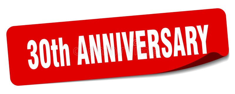30 Year Sticker Stock Illustrations – 834 30 Year Sticker Stock ...