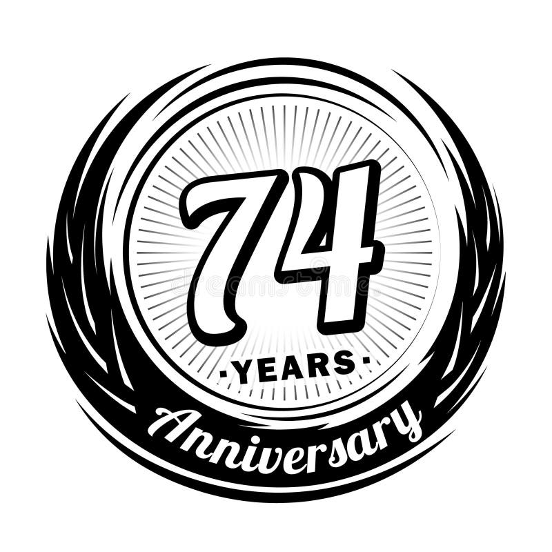 74years Logo Stock Illustrations – 73 74years Logo Stock Illustrations ...