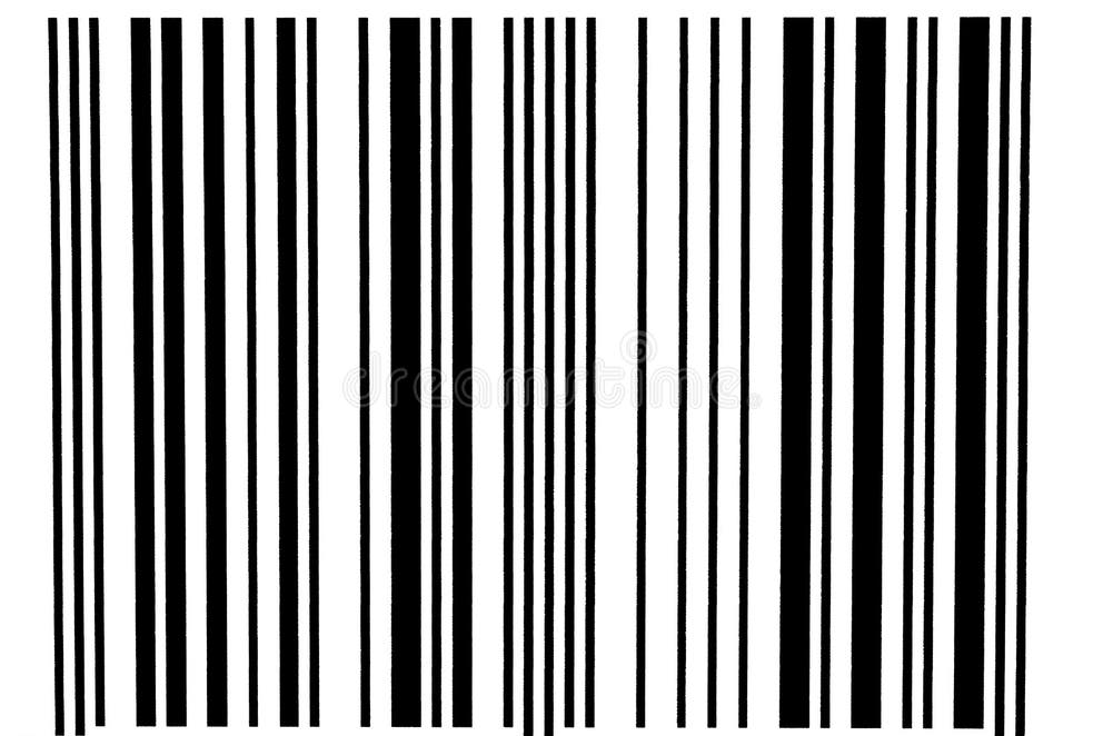 Barcode Icon. Black-striped Code for Digital Identification Stock ...