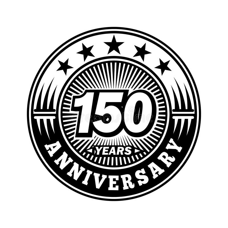 150th Anniversary Banner Stock Illustrations – 275 150th Anniversary ...