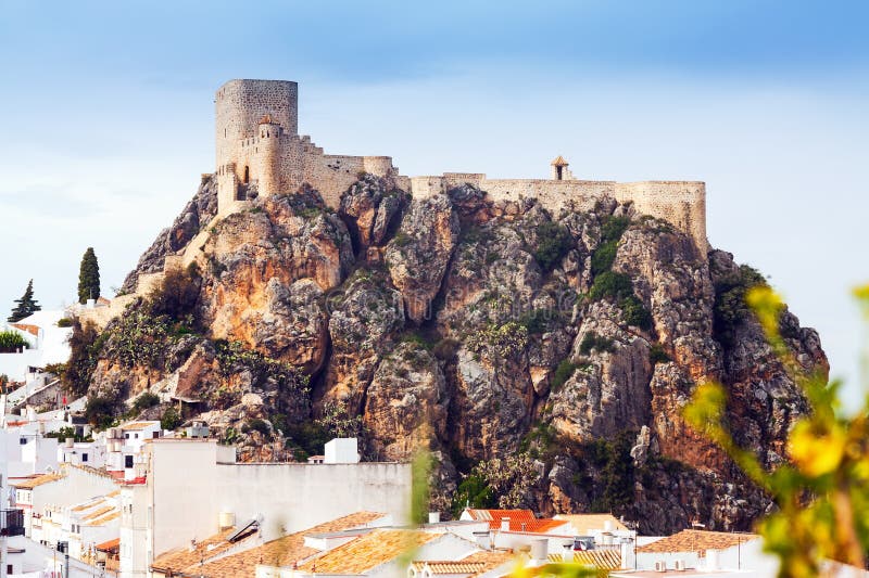 13th Century Arab Castle Cliff Olvera Stock Photos - Free & Royalty ...