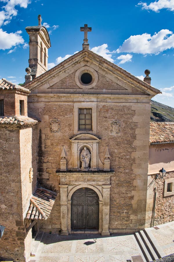 17th Century Carmelite Convent in Cuenca, Spain Stock Image - Image of ...
