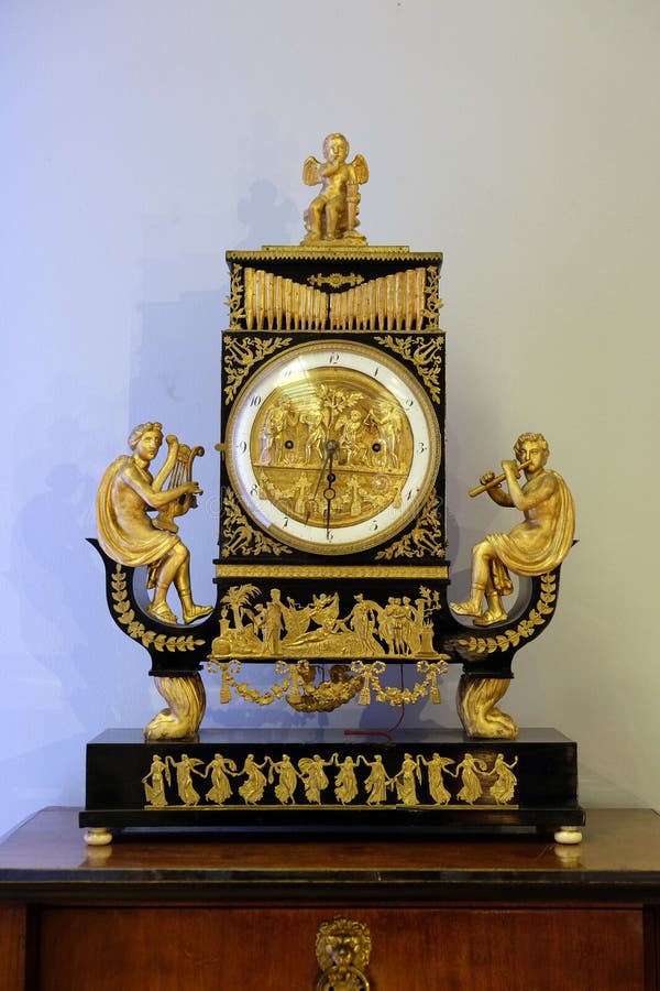 19th century clock editorial photography. Image of medieval - 96475112