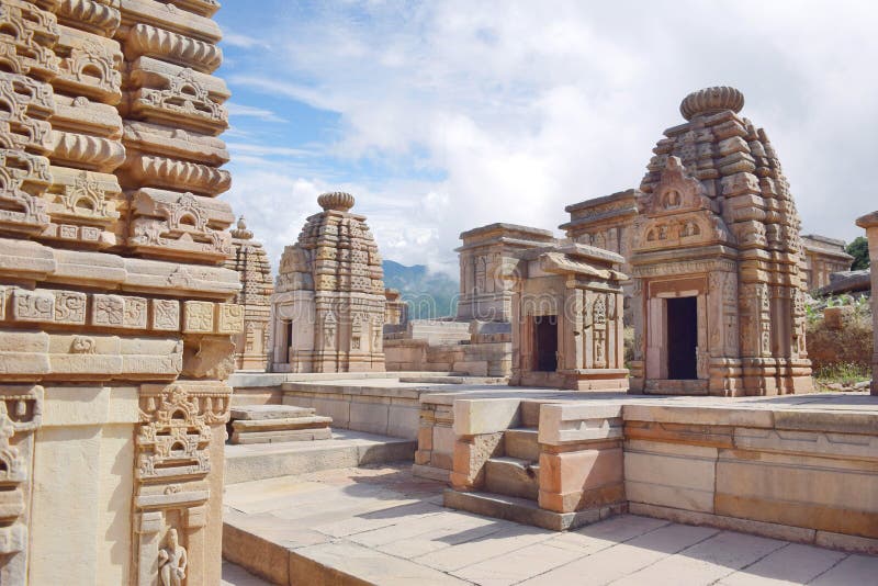 Cluster of Ancient Shiva Temples Stock Photo - Image of stone, shiva ...