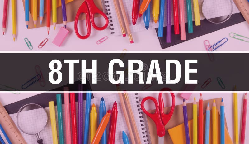 3rd Grade Text Written on Education Background of Back To School ...